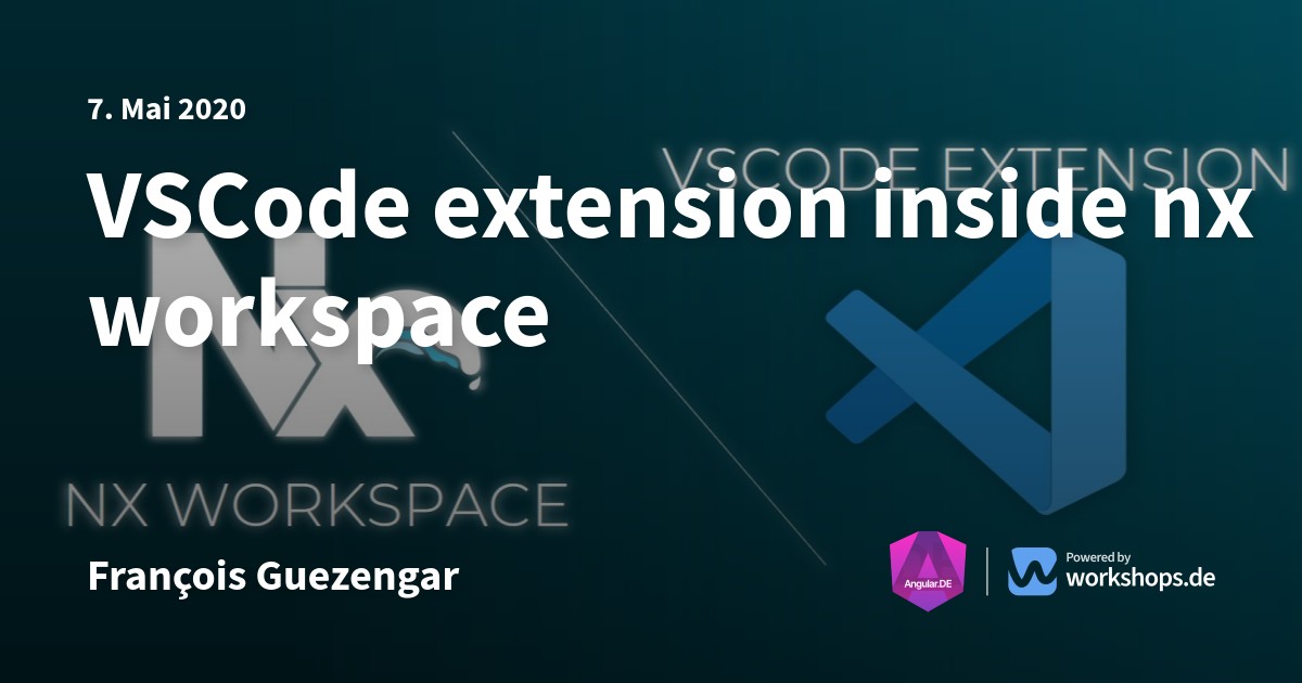 VSCode extension inside nx workspace | Angular.DE