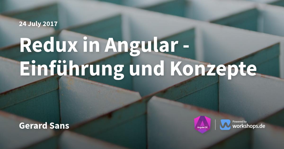 Redux in Angular - Einführung und Konzepte | Angular.DE